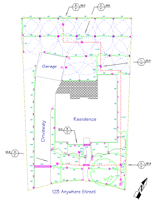 Sprinkler Design plan 1 - Landscaping by J. Michael